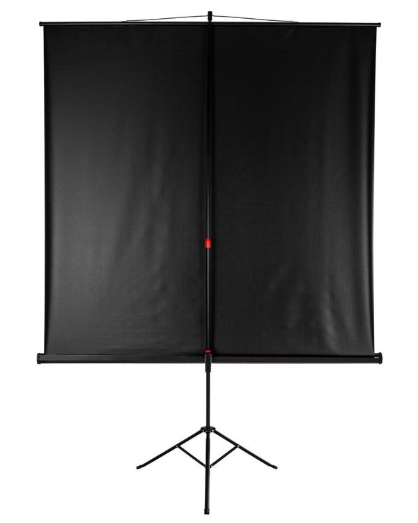 TECTAKE Stativ Beamer Leinwand 203 x 203 cm (25111513PL) (Neu und ...