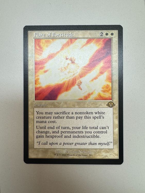 Retro Frame Flare of Fortitude Modern Horizons 3 NM | Kaufen auf Ricardo