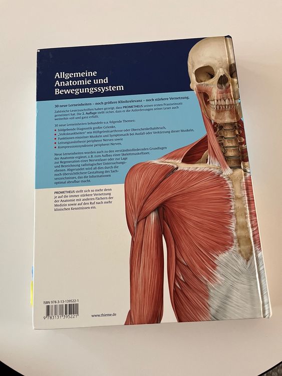 Prometheus Lernatlas, allg. Anatomie und Bewegungssystem | Kaufen auf Ricardo