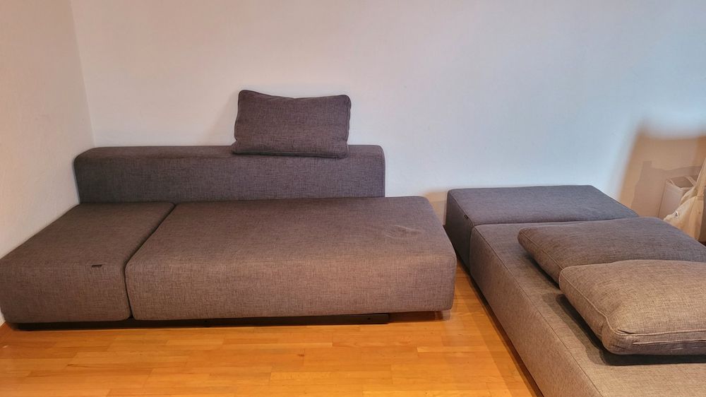 Bettsofa (Ecksofa und Chaise Longue) NEVADA von Softline (Gebraucht) in Rümlang für CHF 50 – nur ...