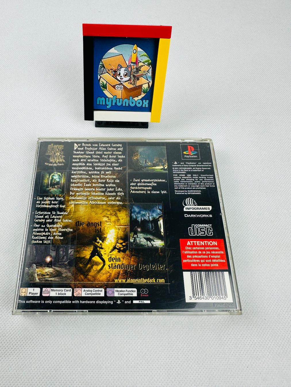 Playstation 1 PS1 Alone in the Dark The New Nightmare CIB (Gebraucht ...