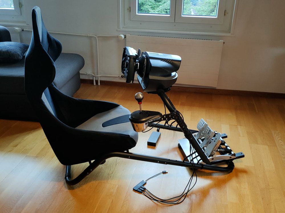 Playseat + Thrustmaster T500rs + F1 wheel + Shifter TH8 | Acheter sur ...