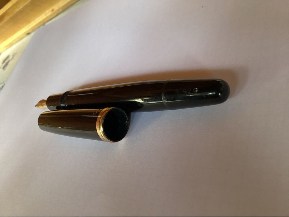 Rarität Mont Blanc Füller 3-42G, 14C/585 GoldFeder ab 29.- (Gebraucht ...