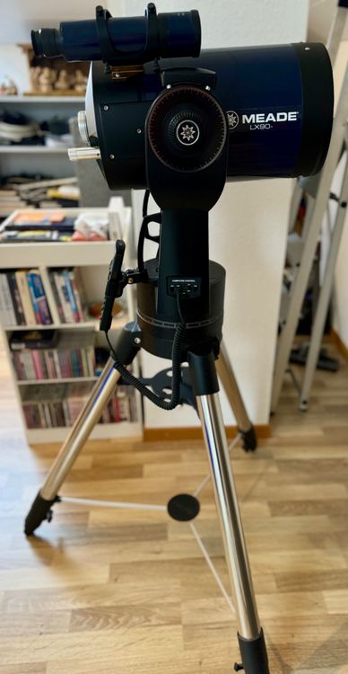 Meade LX90-ACF 8" f/10 GoTo Teleskop mit komafreier Optik (Gebraucht) in Eich für CHF 990 – nur ...