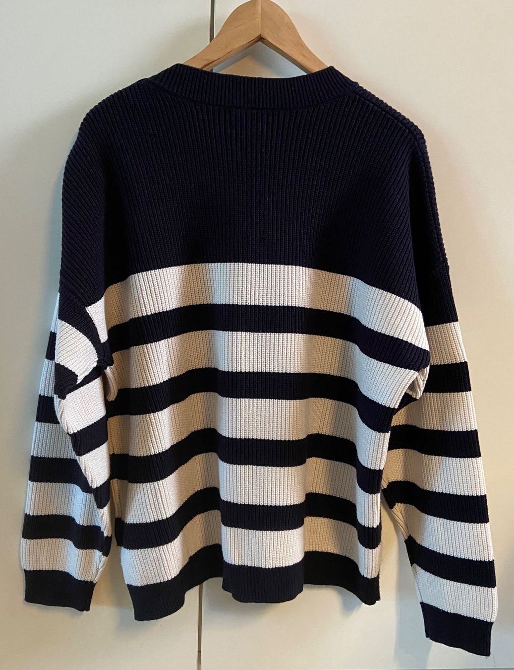 Pull rayé maille marine et écru MAISON 123 Arno t. XL - neuf (Neuf ...
