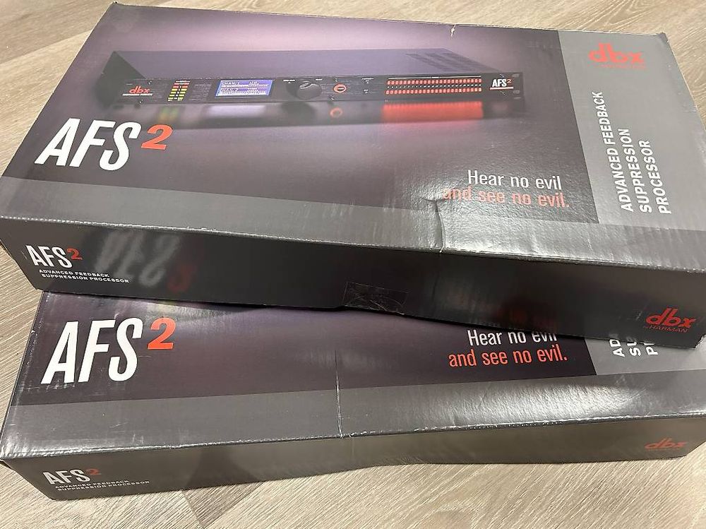 DBX AFS2 (2-kanaliger digitaler Anti-Feedback Prozessor) (Gebraucht) in ...