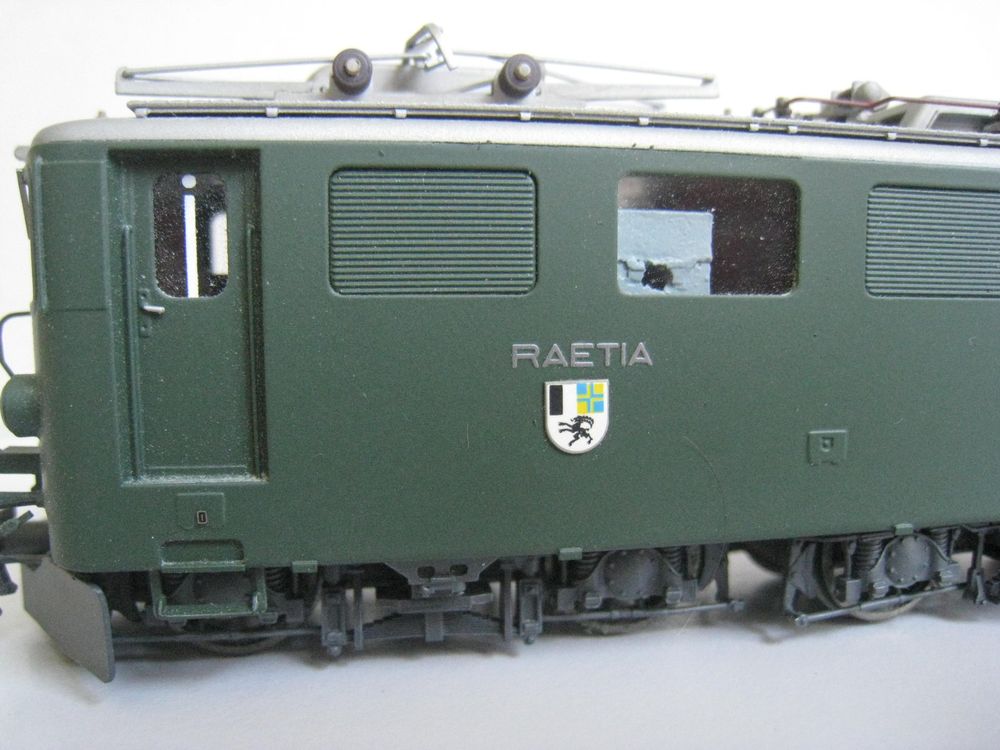 Ferro Suisse Rhb Ge 6/6 II Nummer 701 Raetia, Messing Modell (Gebraucht ...