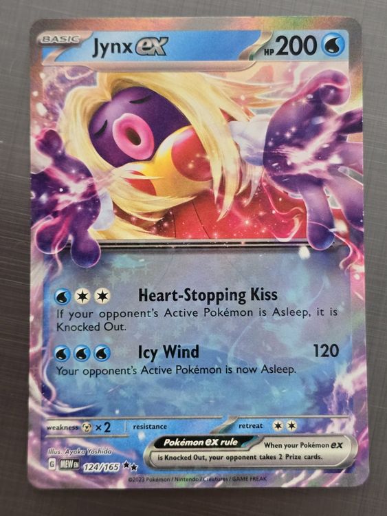 🇬🇧 Pokemon 151 》Jynx ex | Kaufen auf Ricardo