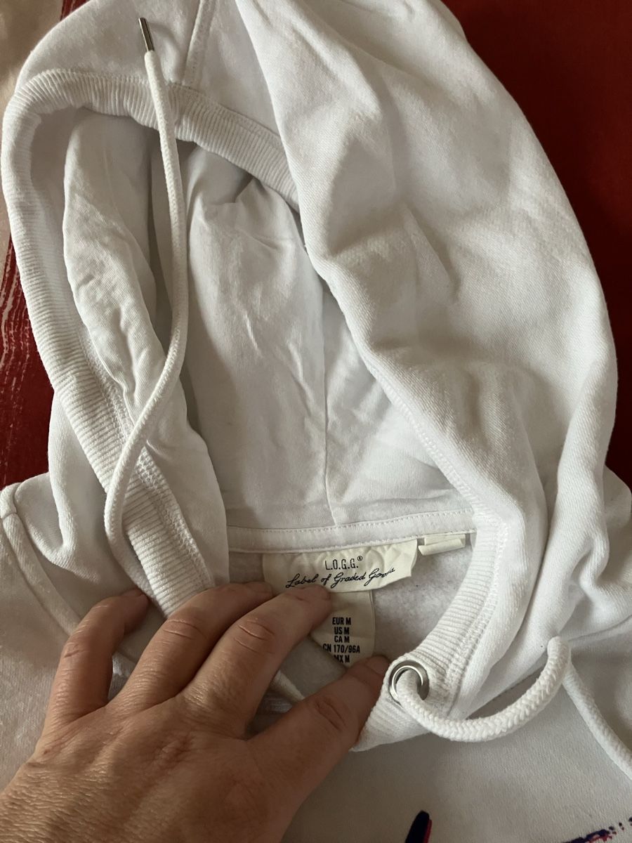 Pull à capuche Dirty Dancing blanc, taille M, (D'occasion) à Bex pour ...