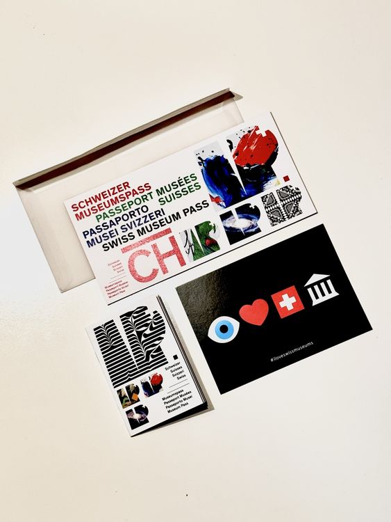 Schweizer Museum-Pass Museumspass Wert: CHF 177.00 (Neu und ...