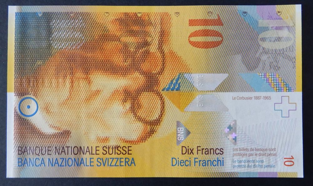 CH 10 Fr Banknote bankfrisch | Kaufen auf Ricardo