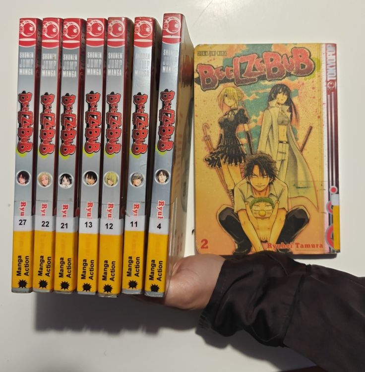 Beelzebub Manga Sammlung, Band 2, 4,11, 12,13,21,22 und 27 (Gebraucht ...