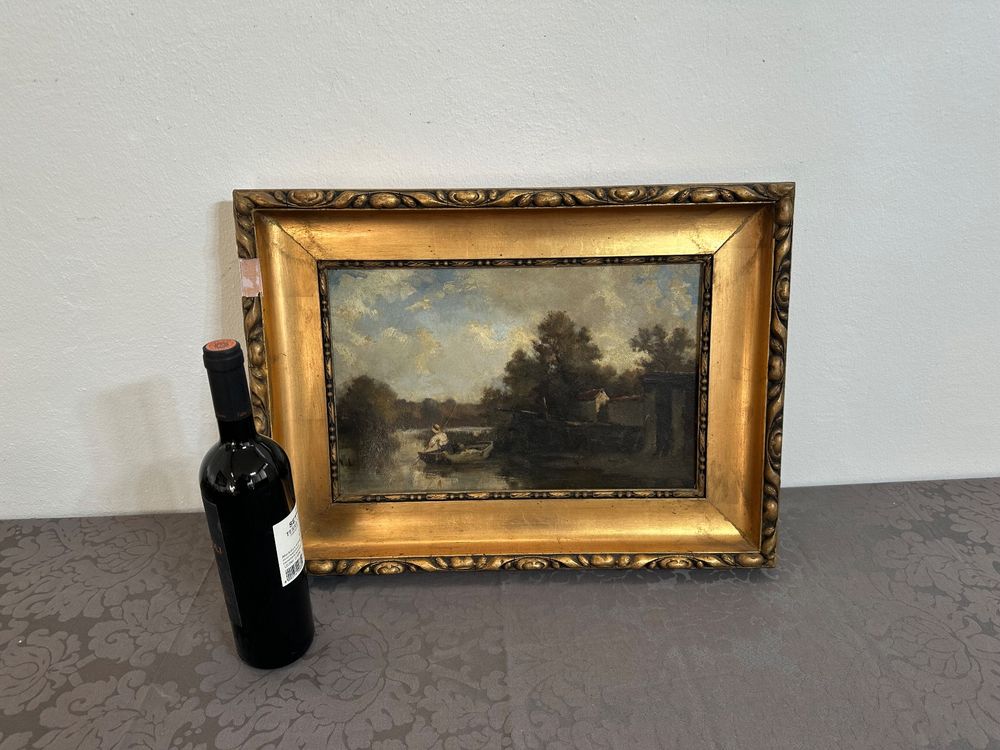 Auguste BACHELIN (1830-1890) peinture sur panneau (Gebraucht) in ...