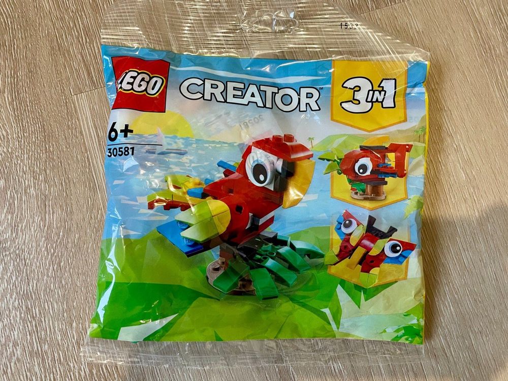 Lego Creator Polybag 30581, Papagei, 3 in 1, neu und ovp (Neu und ...