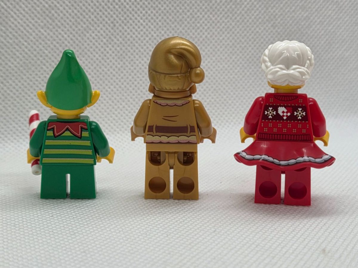 LEGO BAM Late 2025 Winter 3er-Set Mrs. Clause, Santa, Elf (Neu (gemäss ...