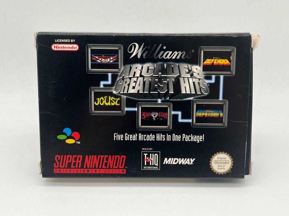 Arcades greatest hits SNES Pal OVP Nintendo (Gebraucht) in St. Gallen ...