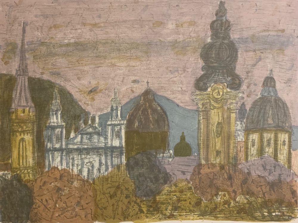 Max Ritter (Château-d'Oex 1941-) orig. Lithographie (Gebraucht) in Chur ...