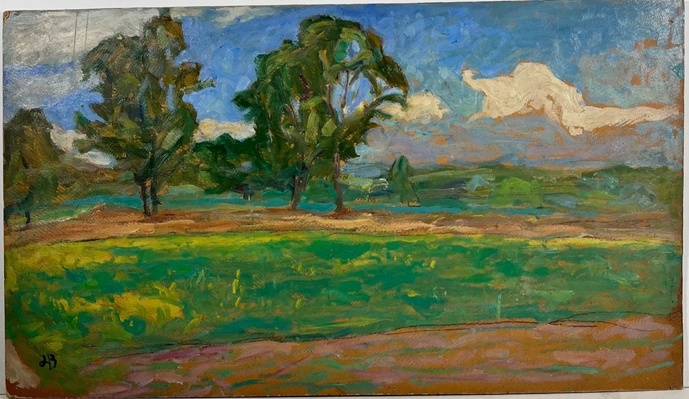 Bertold Henry von Haller (1878-1942) Landschafts Gemälde (Gebraucht) in ...