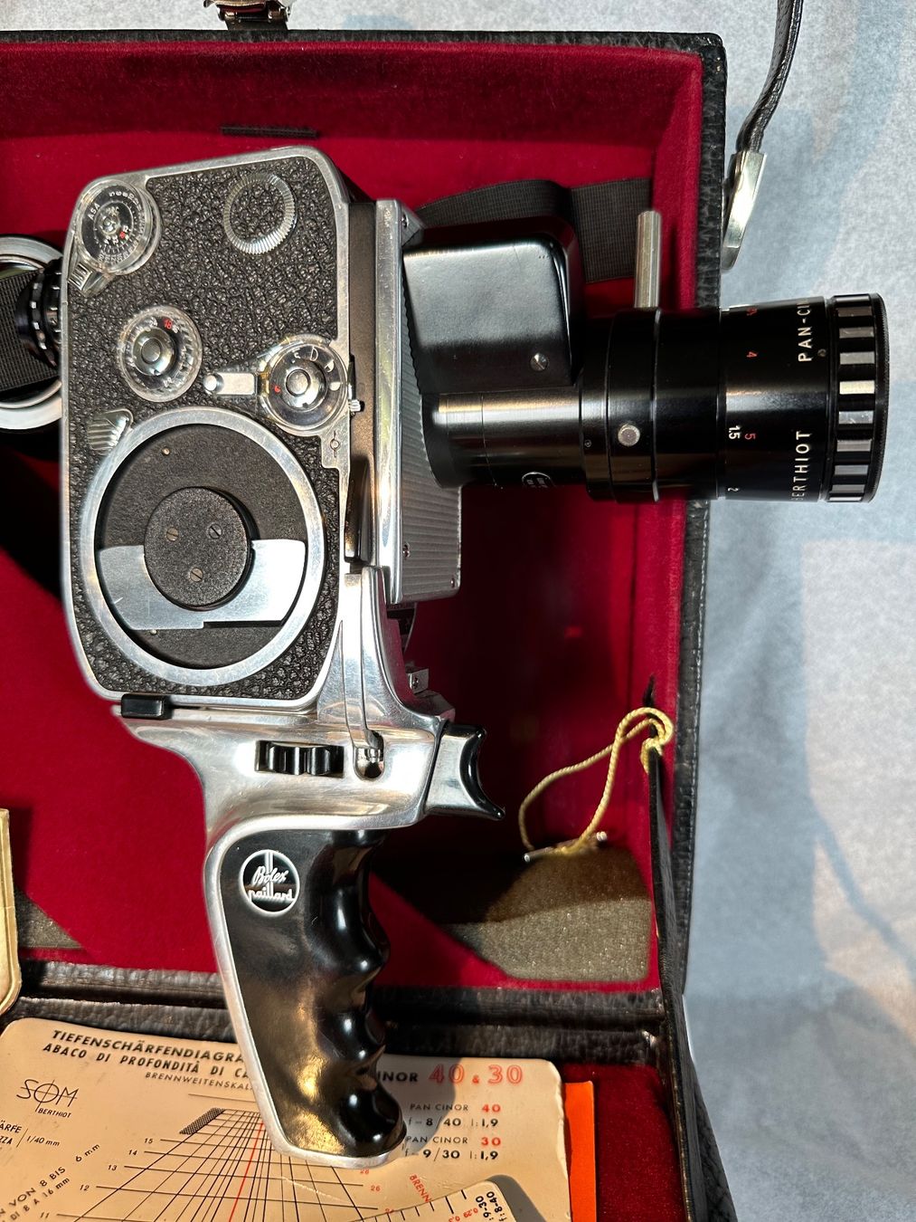 BOLEX Zoom Reflex P2, SOM BERTHIOT Pan-Cinor 1.9/9-30mm (Gebraucht) in ...