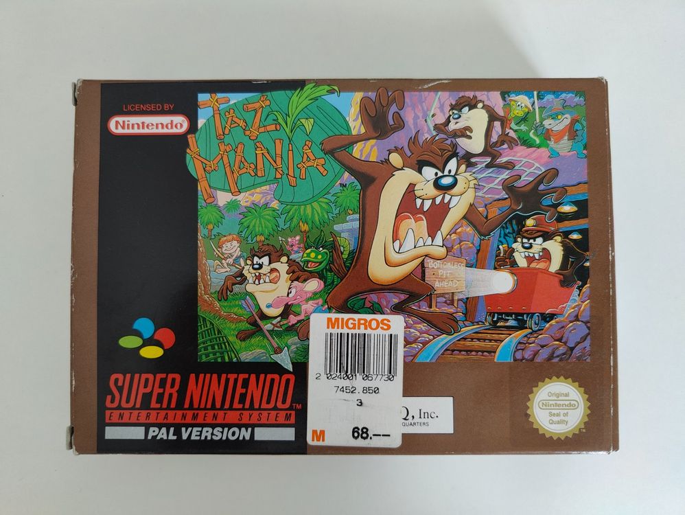 Taz-Mania SNES OVP | Kaufen auf Ricardo