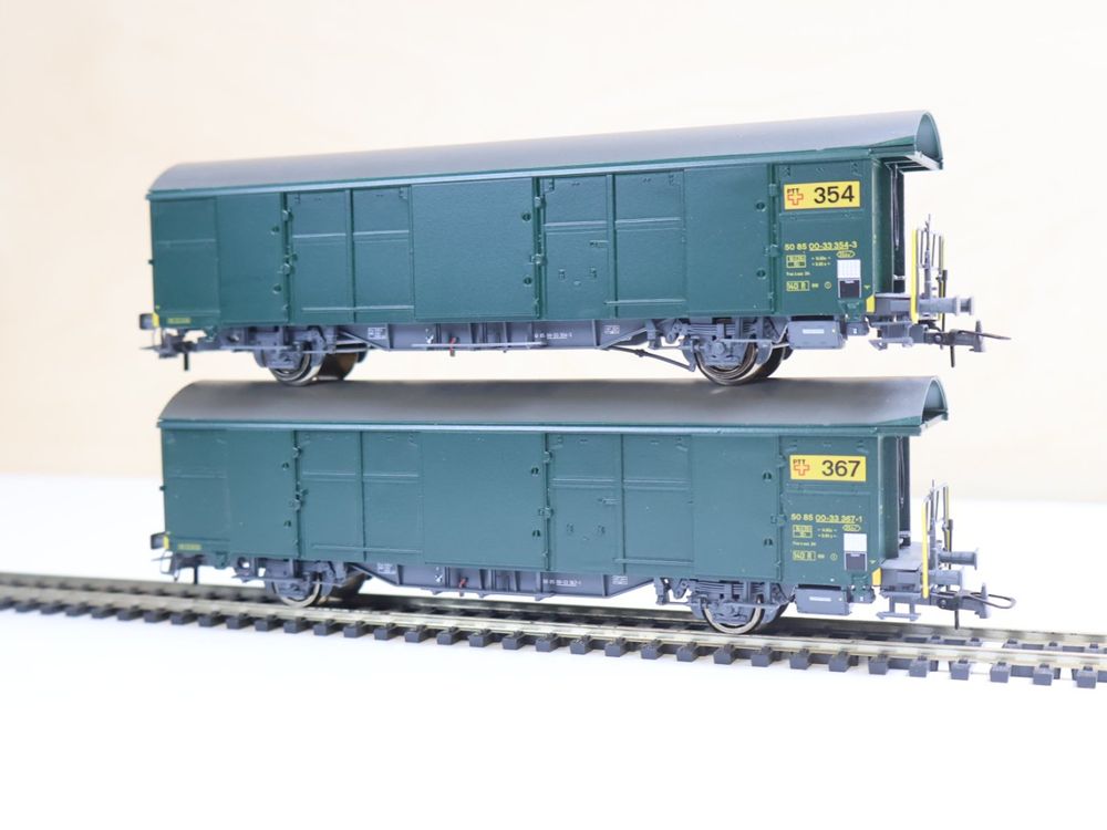 ROCO SBB Post Güterwagen Set - Top Modelle - H0 AC (Gebraucht) in ...