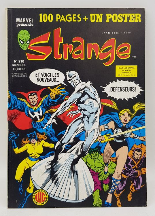Strange 210 - Mensuel 1987 - Marvel Comics - Lug + Poster (Neuf avec ...