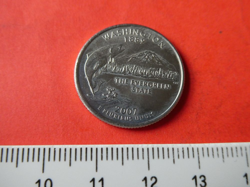 USA 2007, Quarter-Dollar, Sondermünze Washington | Kaufen auf Ricardo