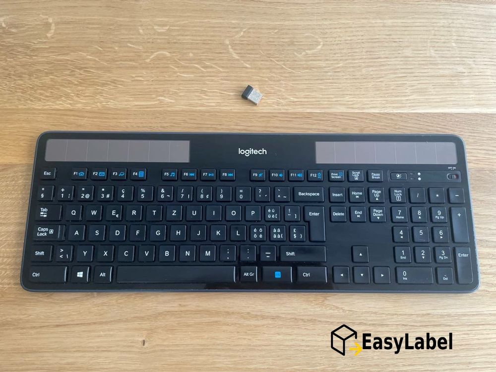 Logitech K750 Solar (DE_CH), Unifying. Lieferung gratis | Kaufen auf ...