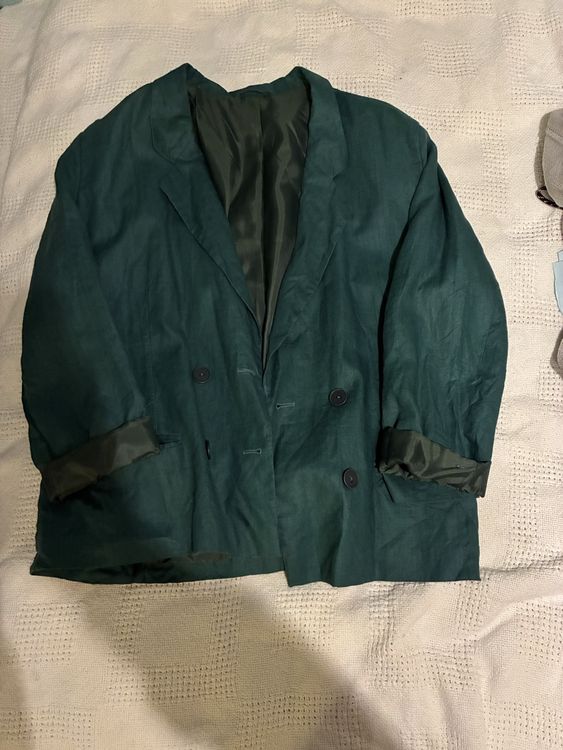 Vintage Green Oversized Blazer (Gebraucht) in Gondiswil für CHF 10 – mit Lieferung auf Ricardo ...