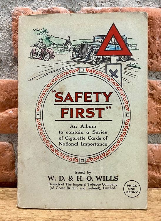 30er Antikes SAFETY FIRST Sammelbilder Album aus England (Gebraucht) in ...
