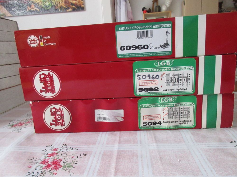 LGB Signal 2x 50920 / 1x 5094 ältere und neuere Modelle (Gebraucht) in ...