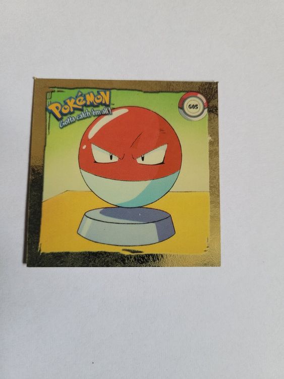 Pokemon Golden Frame Sticker G05 Artbox (Gebraucht) in Seuzach für CHF ...