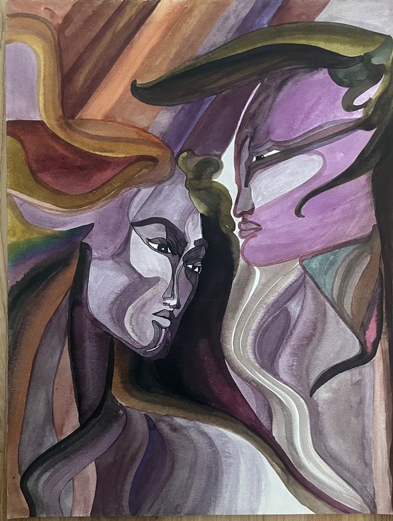 Sehr Interessante Surealistische Mischtechnik (Gebraucht) in Root für CHF 10 – mit Lieferung auf ...