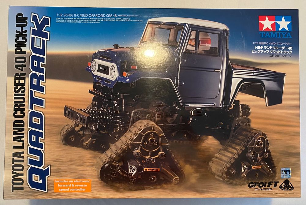 Tamiya 58704 Toyota LandCruiser Quadtrack Bausatz GF-01FT | Kaufen auf ...