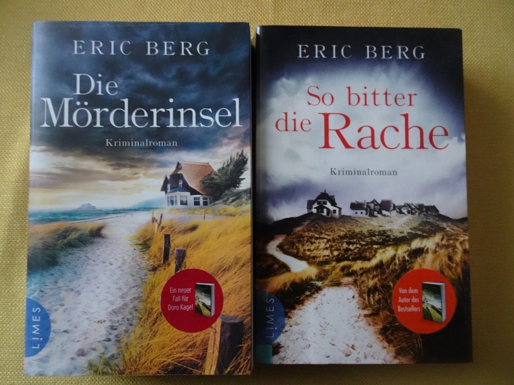 7 Krimis von Eric BERG (Gebraucht) in Oberweningen für CHF 35 – mit ...