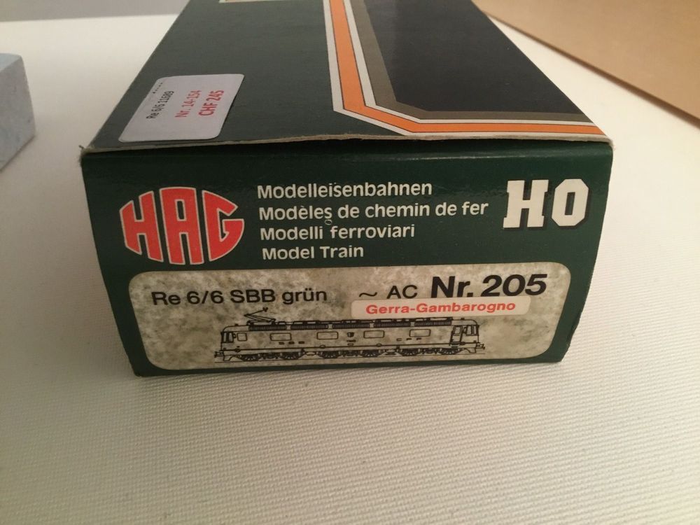 HAG Nr. 205, Re 6/6 grün, HO 3L AC | Kaufen auf Ricardo