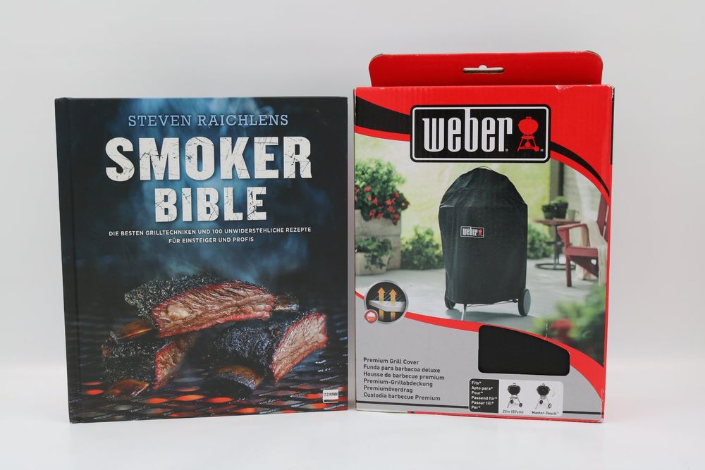 WEBER Grill Cover & Smoker Bible Grilltechniken (24110147) (Neu und ...