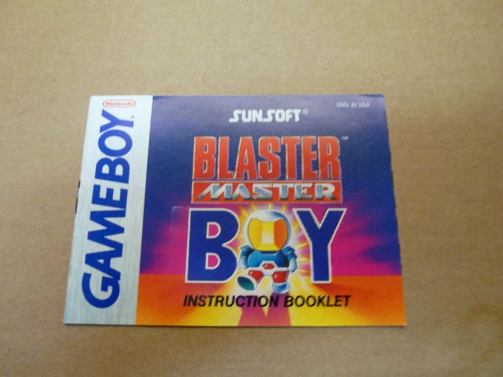 Anleitung Blaster Master Boy DMG-BI-USA (Gebraucht) in Olten für CHF 99 – mit Lieferung auf ...