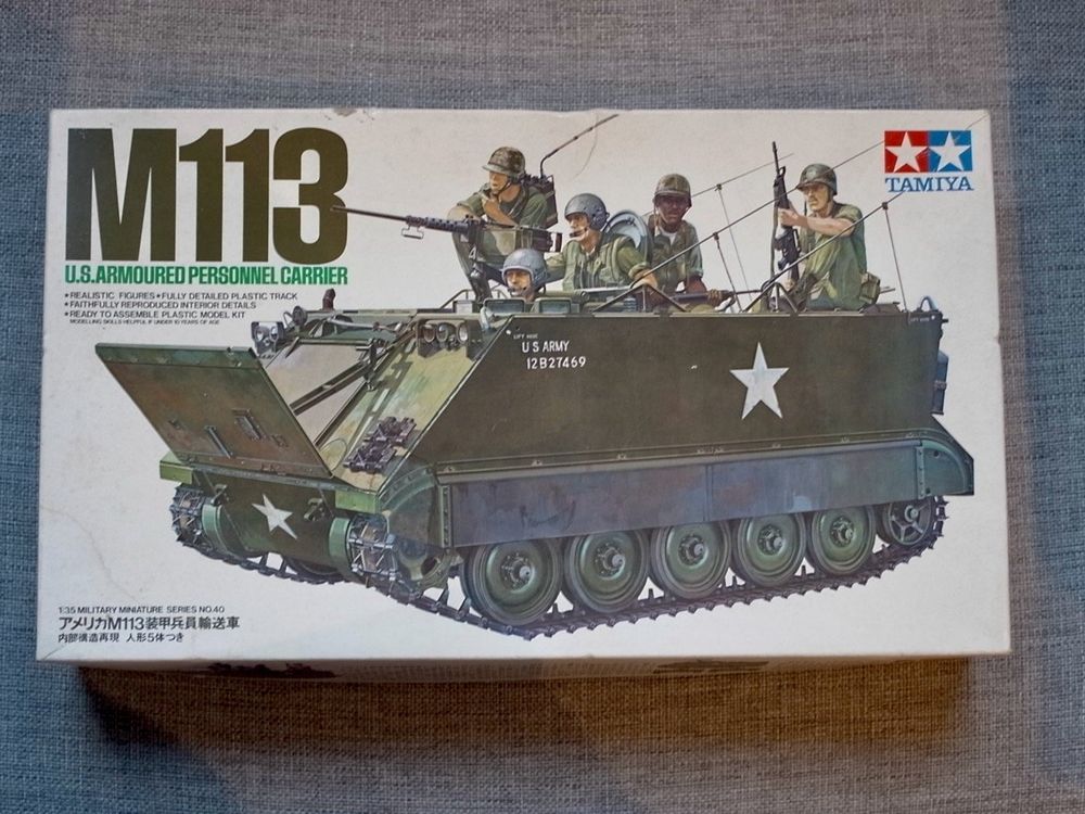 1/35 Tamiya U.S. Half Track 81mm Mortar RFM Original Ausgabe | Kaufen ...