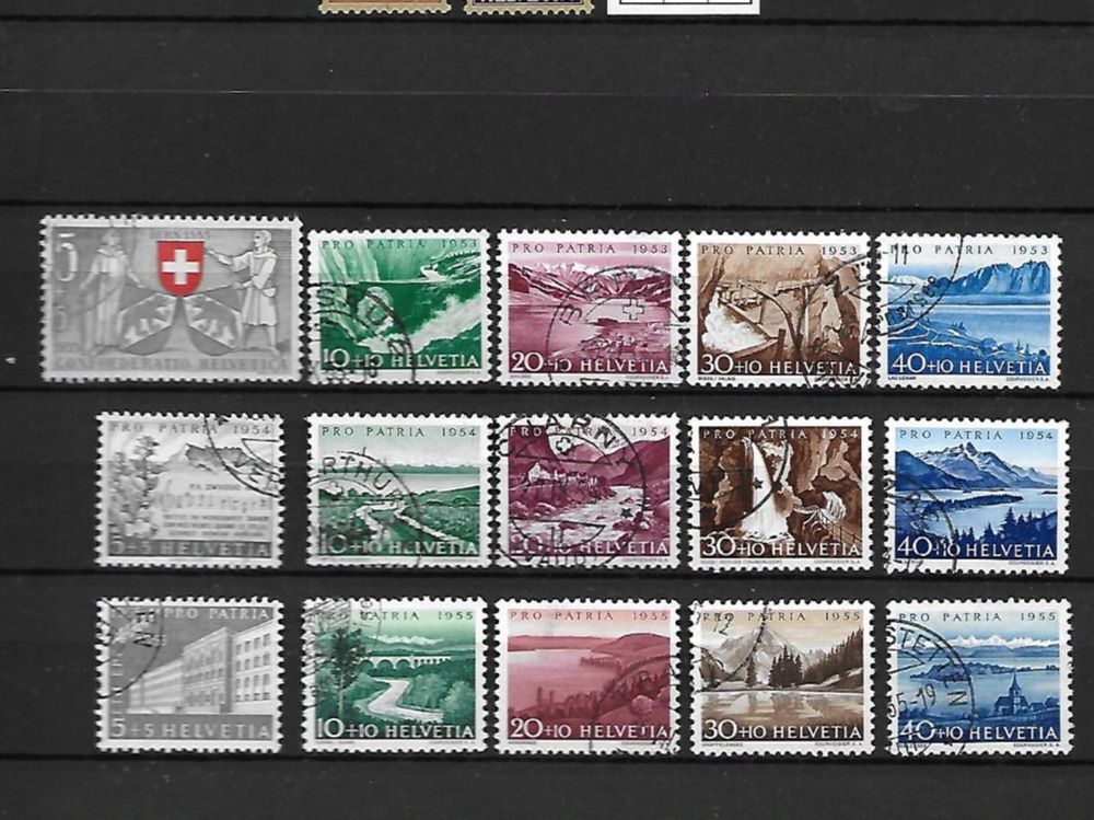 PP gest.1953 - 1955 Kat: CHF 110.- (Gebraucht) in Basel für CHF 1 – mit Lieferung auf Ricardo kaufen