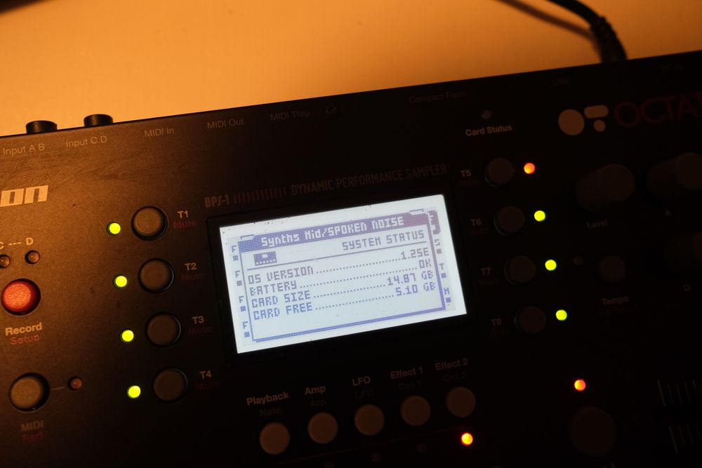 Elektron Octatrack MK1 inkl. 16GB CF Karte (Gebraucht) in Frauenfeld ...