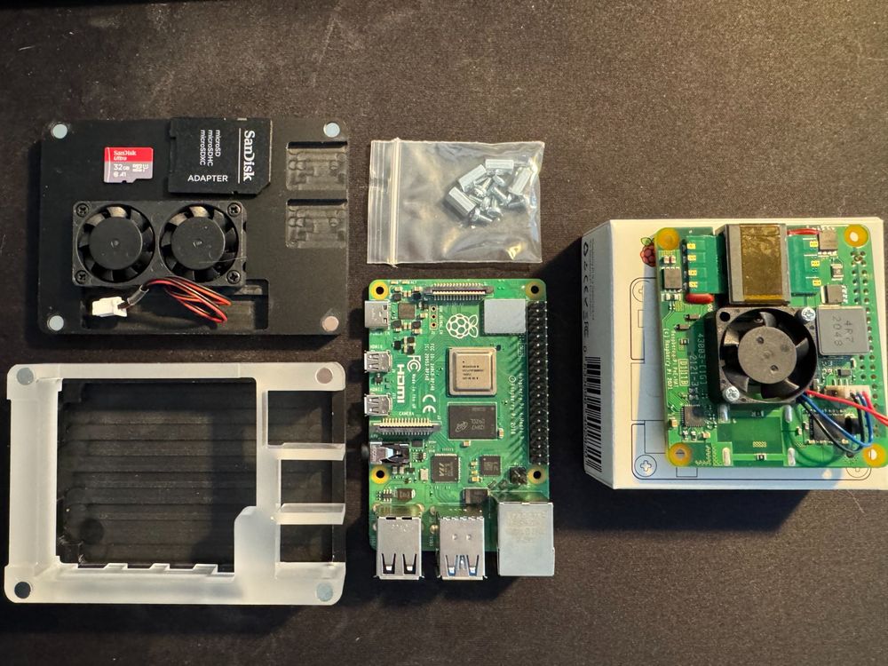 Raspberry Pi 4B 8GB Ram Set (inkl. PoE hat) (Gebraucht) in Obfelden für ...