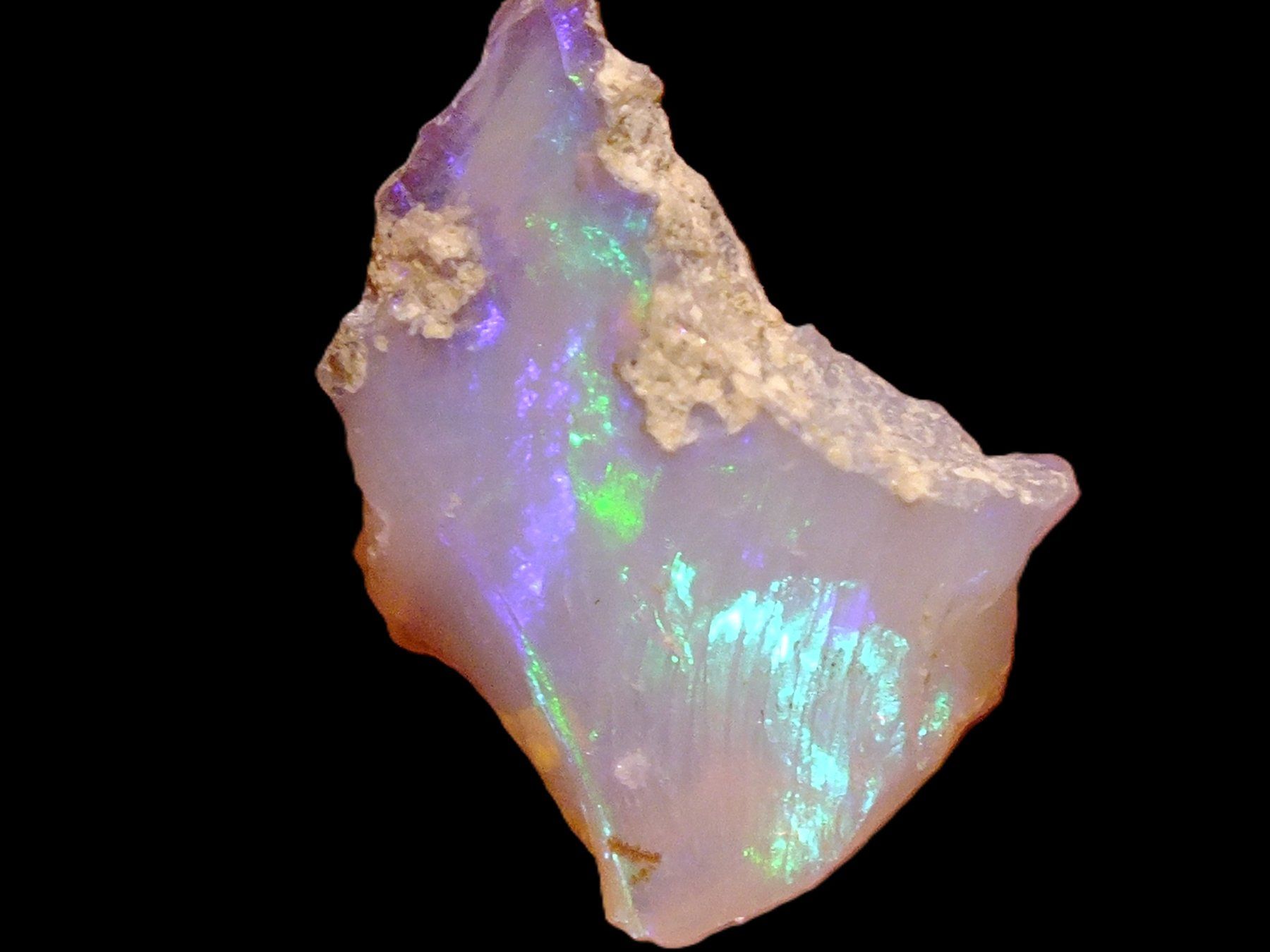 Welo Opale Rauh 4.1 karat Gebot CHF 1.- Top Elektrisch Feuer (Neu ...