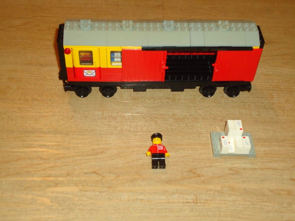 Lego Eisenbahn 7819 Post Wagen 12V ( 1983 ) (Gebraucht) in Schattdorf ...