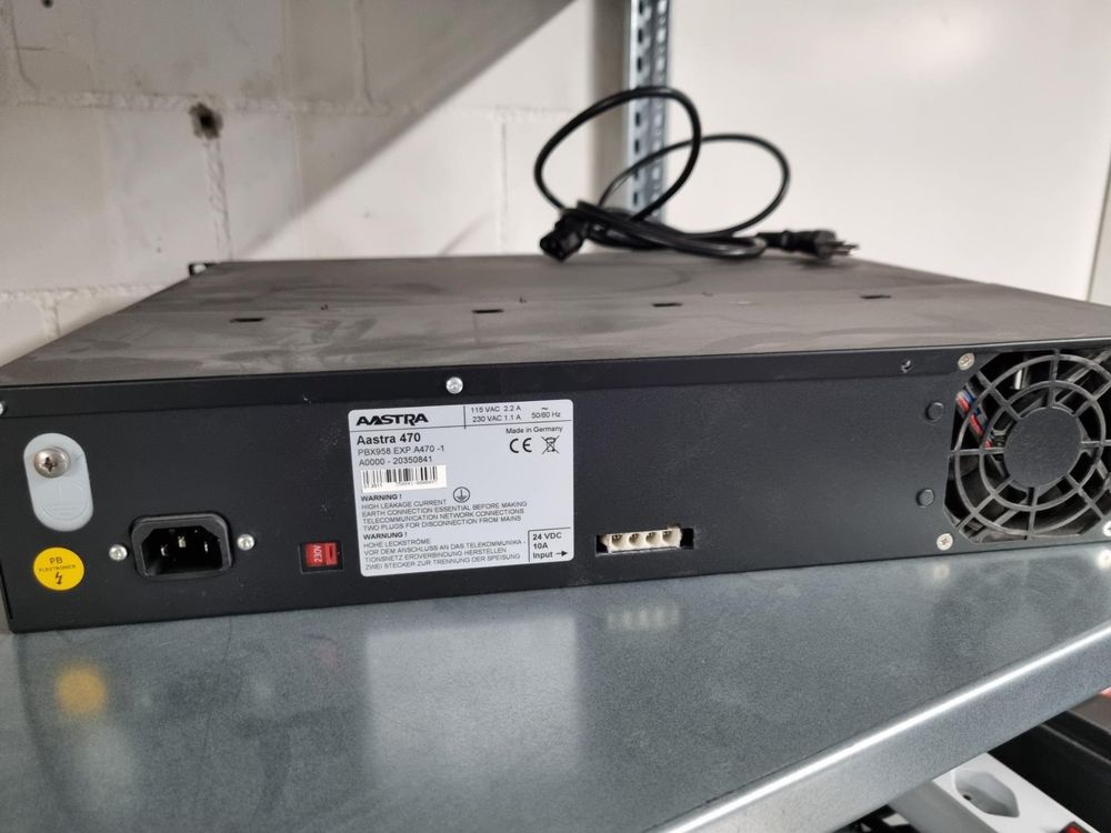 Astra Mitel PBX 470 VoIP Telefonanlage (Gebraucht) in Dättwil AG für ...