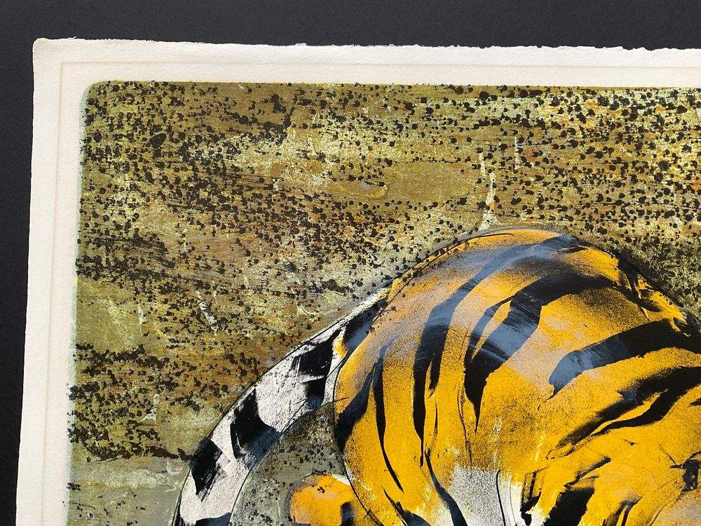 Hans Erni - Litho - Tiger | Kaufen auf Ricardo
