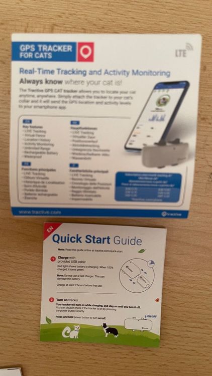 TRACTIVE GPS TRACKER FOR CATS LTE Neu/NP65CHF (Neu (gemäss Beschreibung ...