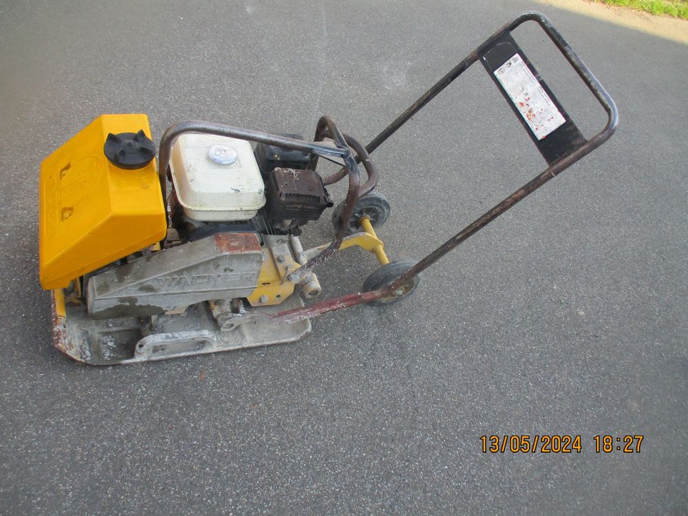 WACKER VPA1350 WP HONDA MOTOR GX160 VON GARTENBAU FIRMA (Defekt) in ...