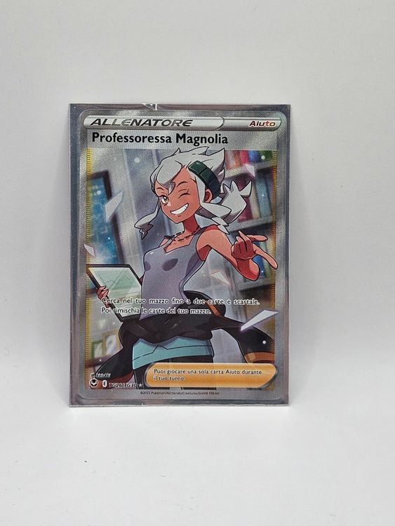 Pokémon TCG: Prof.ssa Magnolia Full Art Rara - TG26/TG30 ITA (Usato) a ...