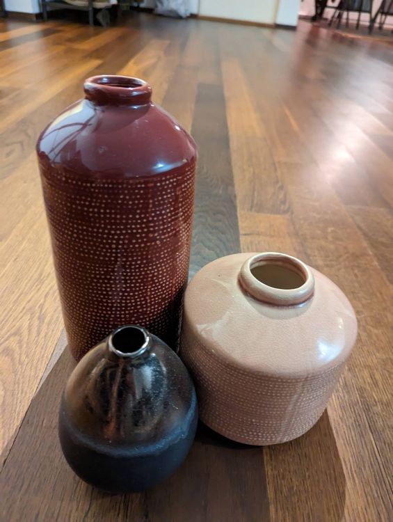 Set of 3 vases | Kaufen auf Ricardo